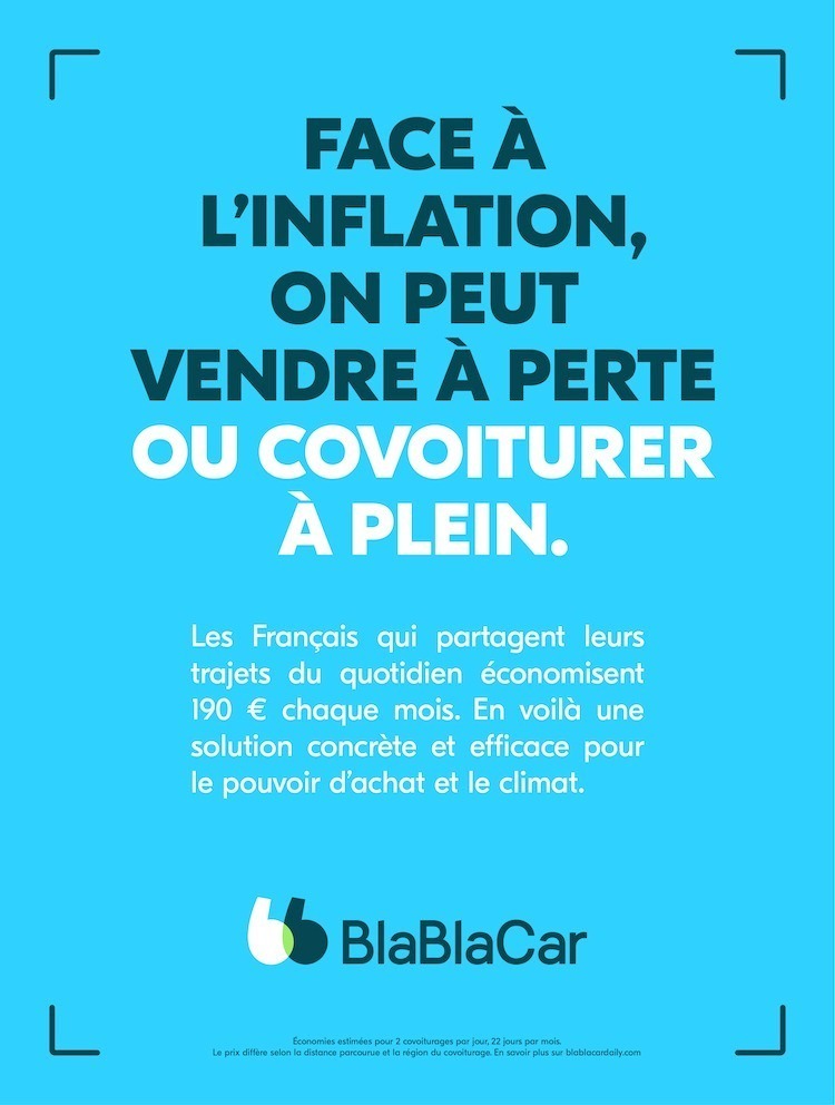 BlaBlaCar lance une campagne “anti-inflation” - Lemediacom